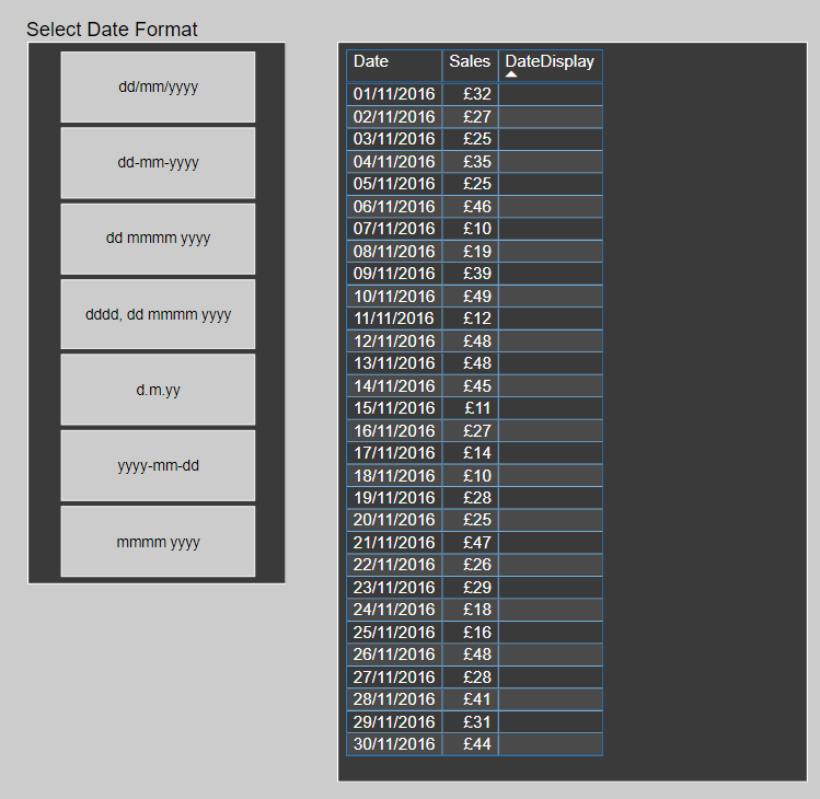 Custom Date Formats In Power Bi Using A Slicer Data Vibe