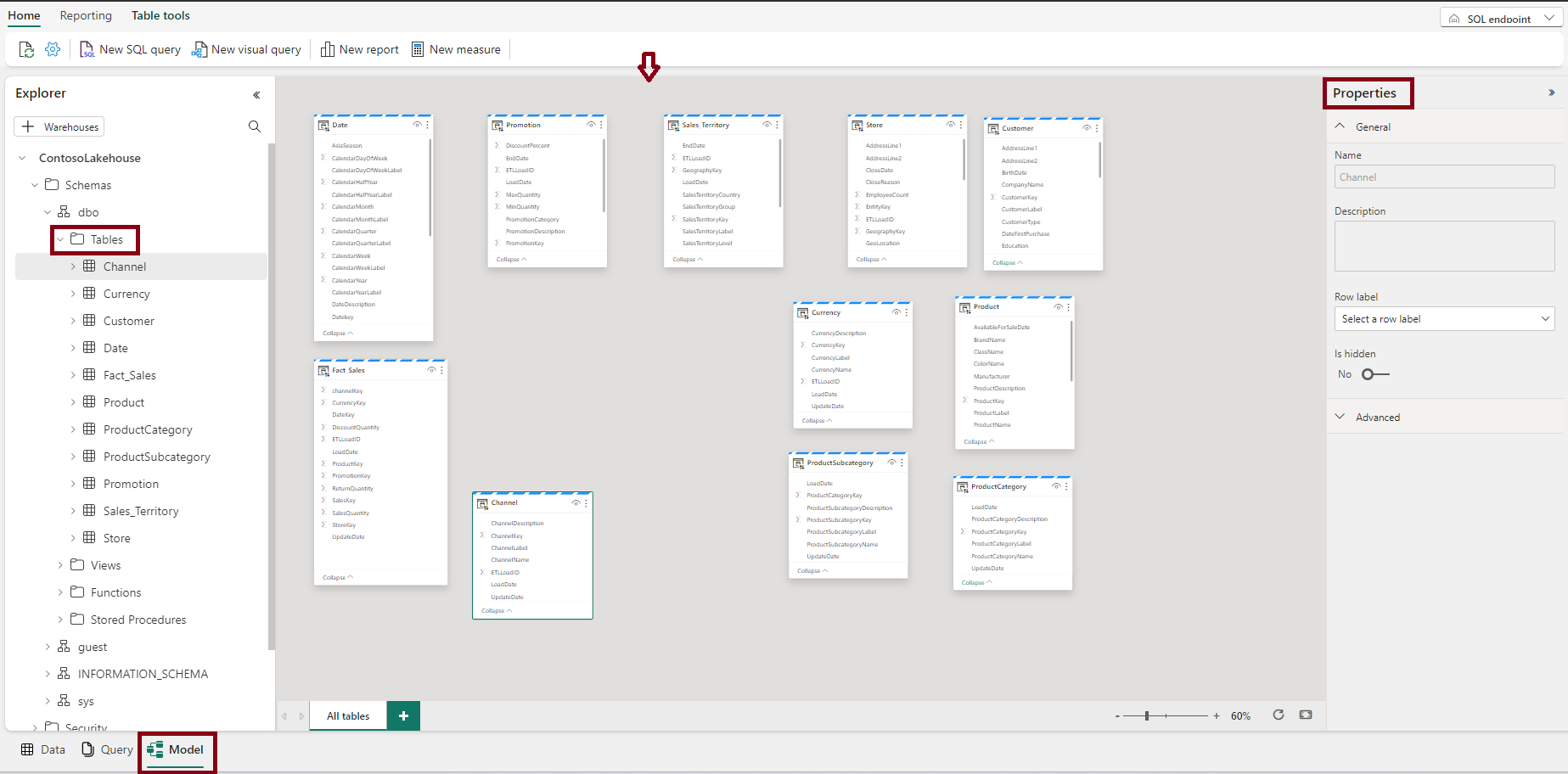 Exploring Fabric Sql Endpoint Data And Model View Data Vibe